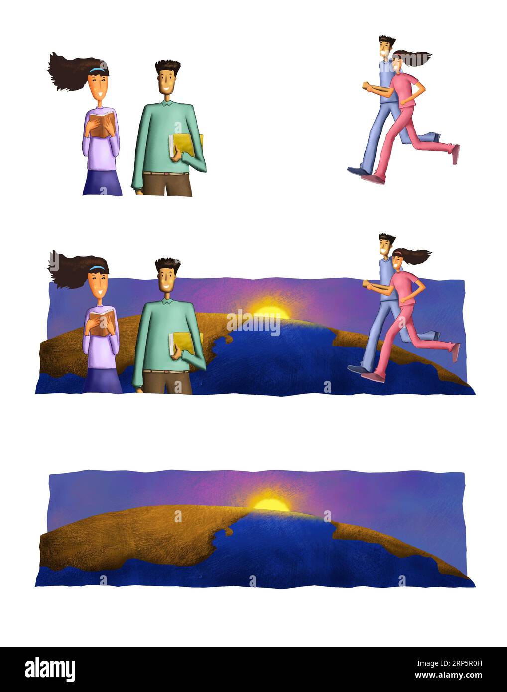 Daily life art Cut Out Stock Images & Pictures - Alamy