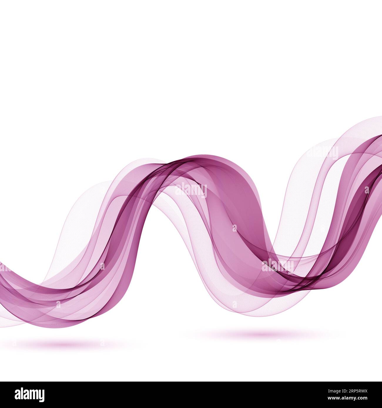 Abstract vector wave purple color. Design element. Presentation ...