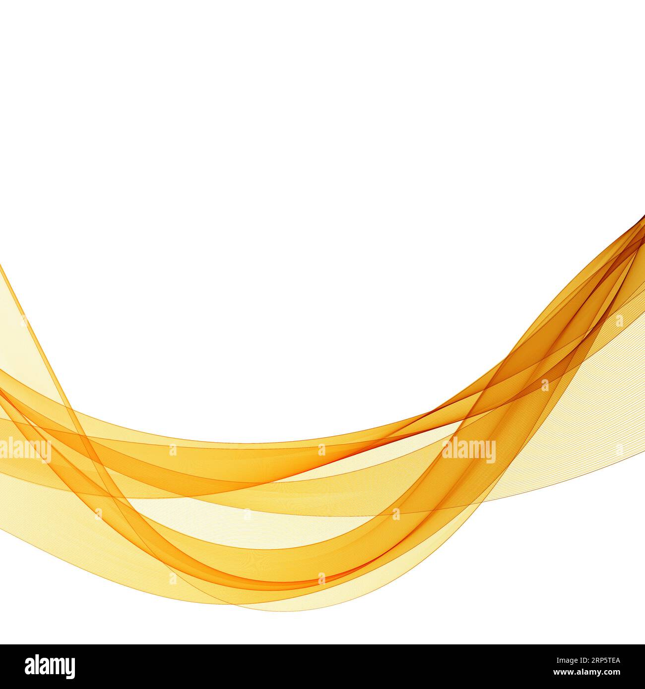 yellow wave. abstract vector graphics Stock Photo - Alamy