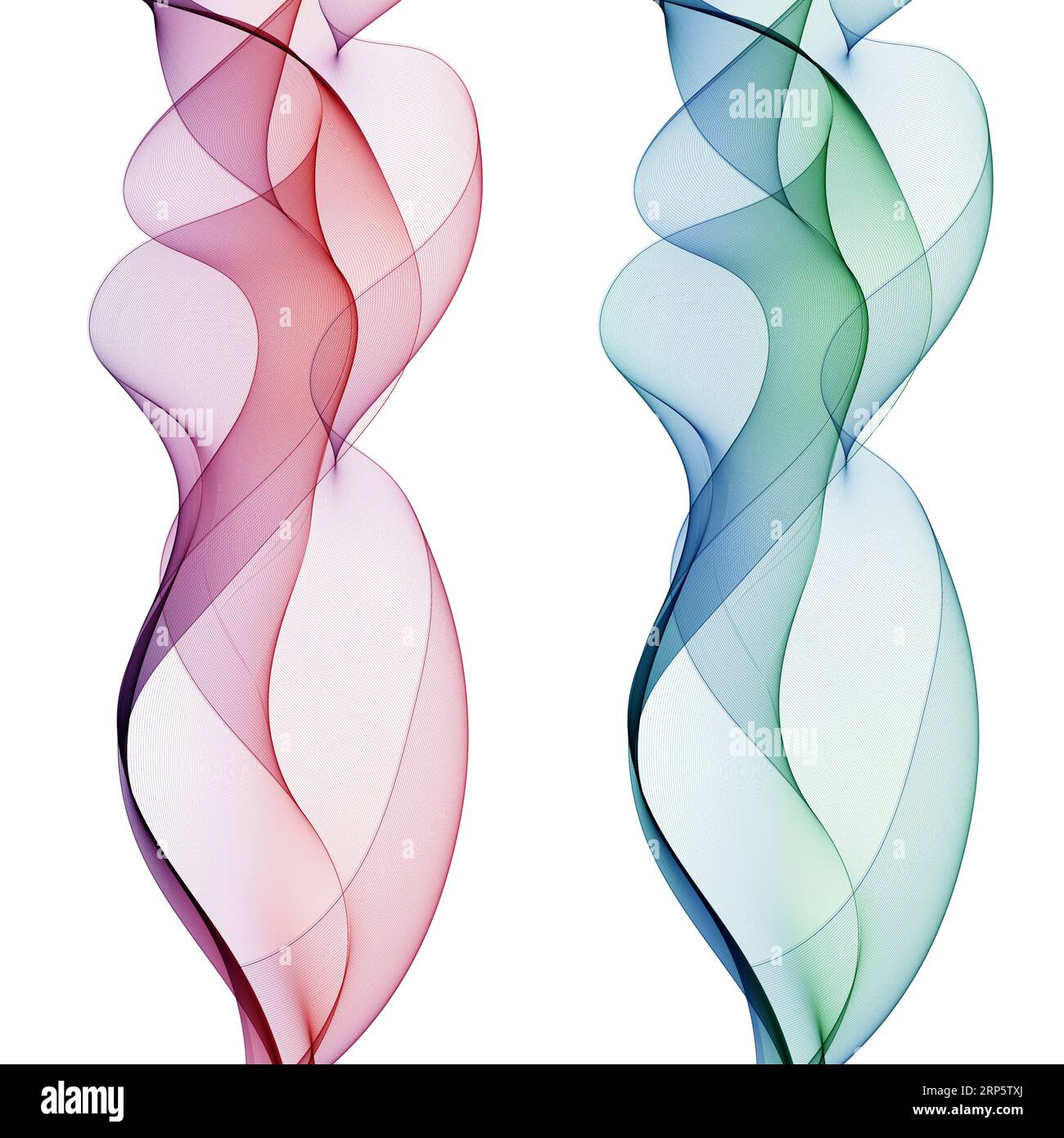 Set of abstract colored waves. Vector background. Design element Stock ...