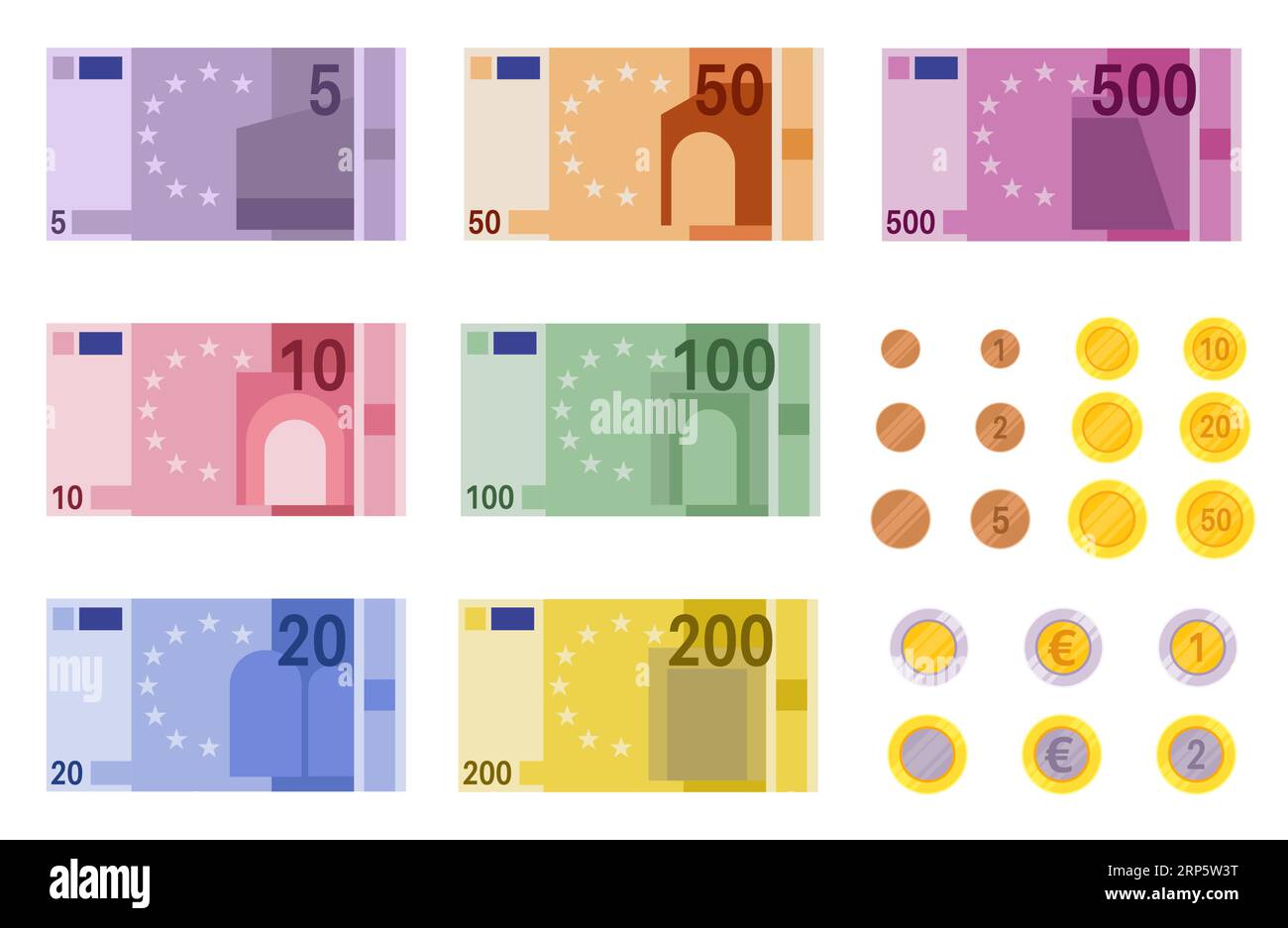 European banks Stock Vector Images - Alamy
