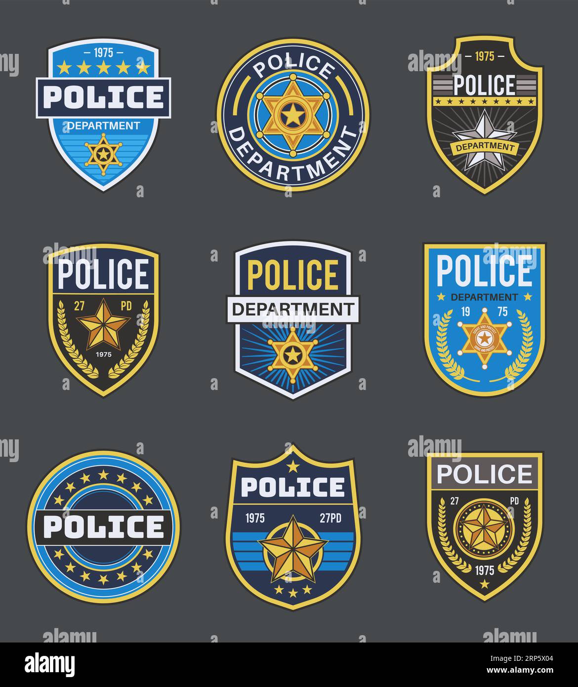 Sheriff logo Stock Vector Images - Alamy