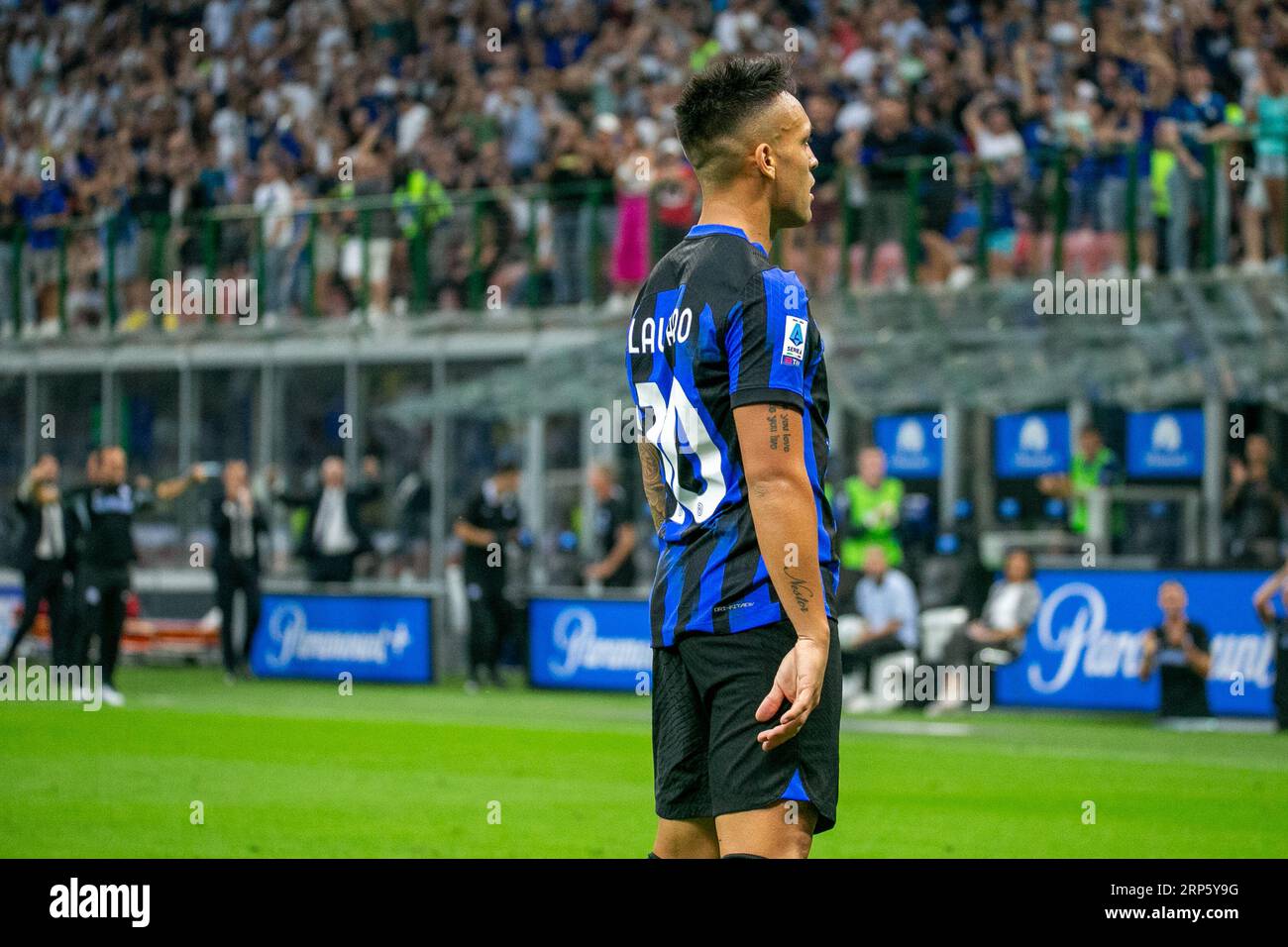 Milan, Italy - september 3 2023 - Inter-Fiorentina serie A - lautaro ...