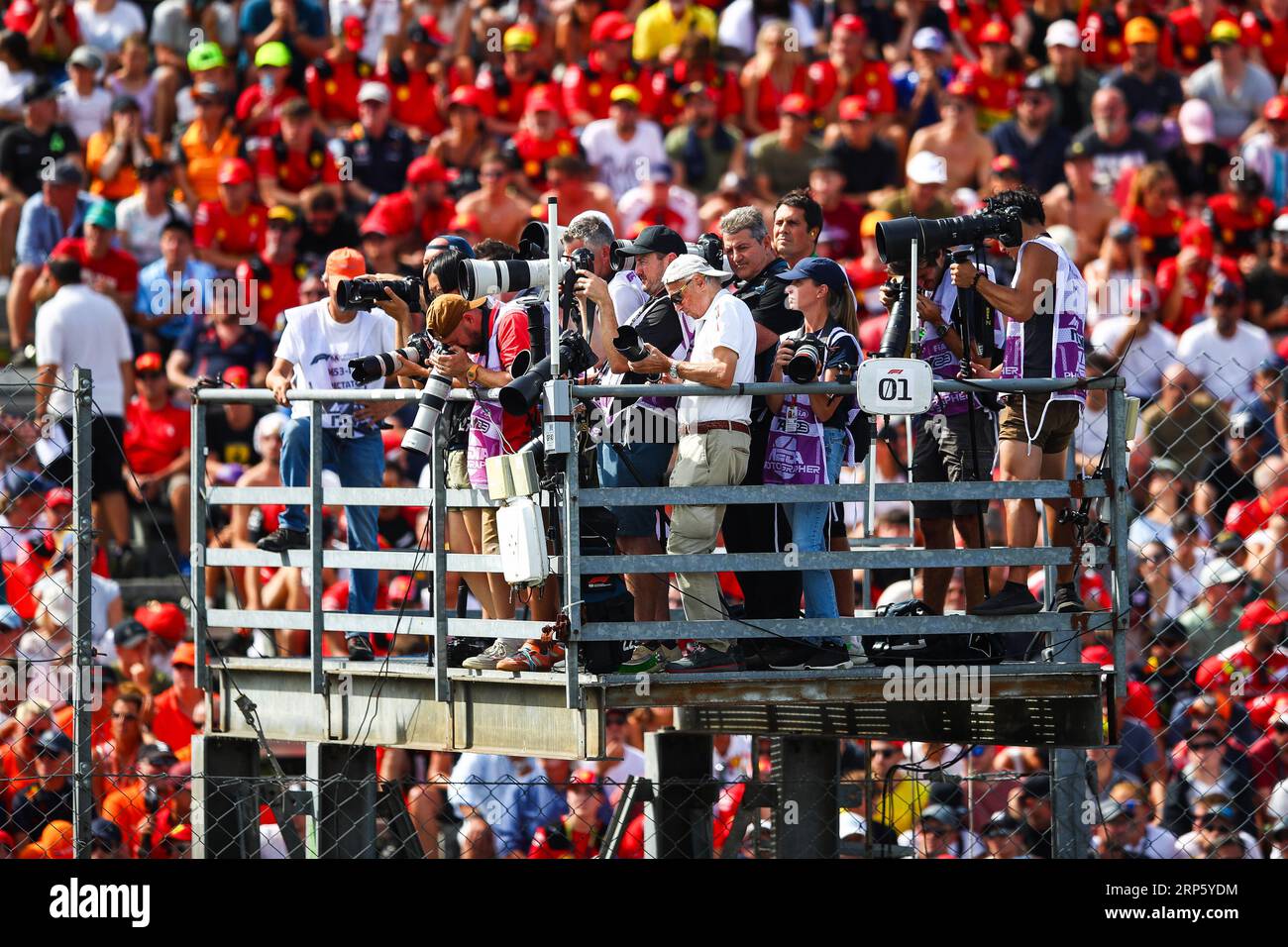 Photographers follows the race during the 2023 Formula 1 Pirelli Grand ...
