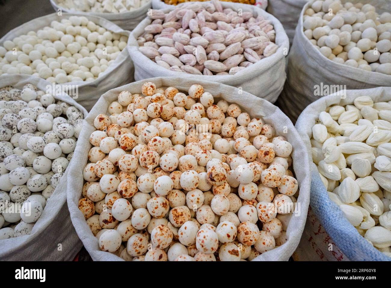 Kurut, a traditional Kyrgyz snack made from sour milk or yoghurt, in ...