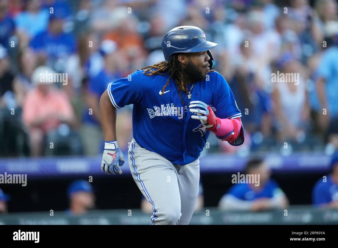 Toronto Blue Jays first baseman Vladimir Guerrero Jr. (27) in the first ...