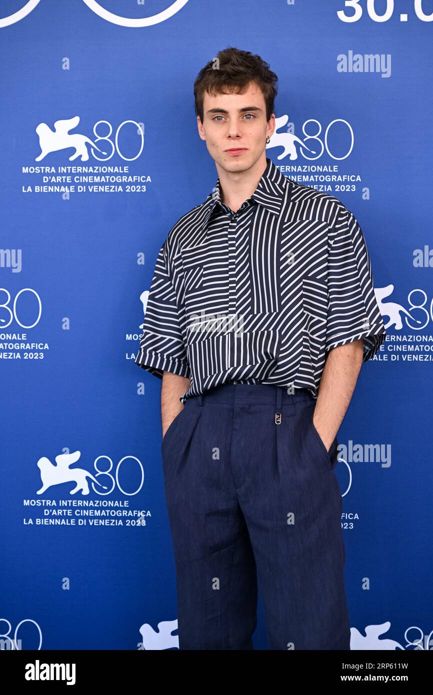 Venice, Italy. 03rd Sep, 2023. Gianmarco Franchini 80th Venice Film ...