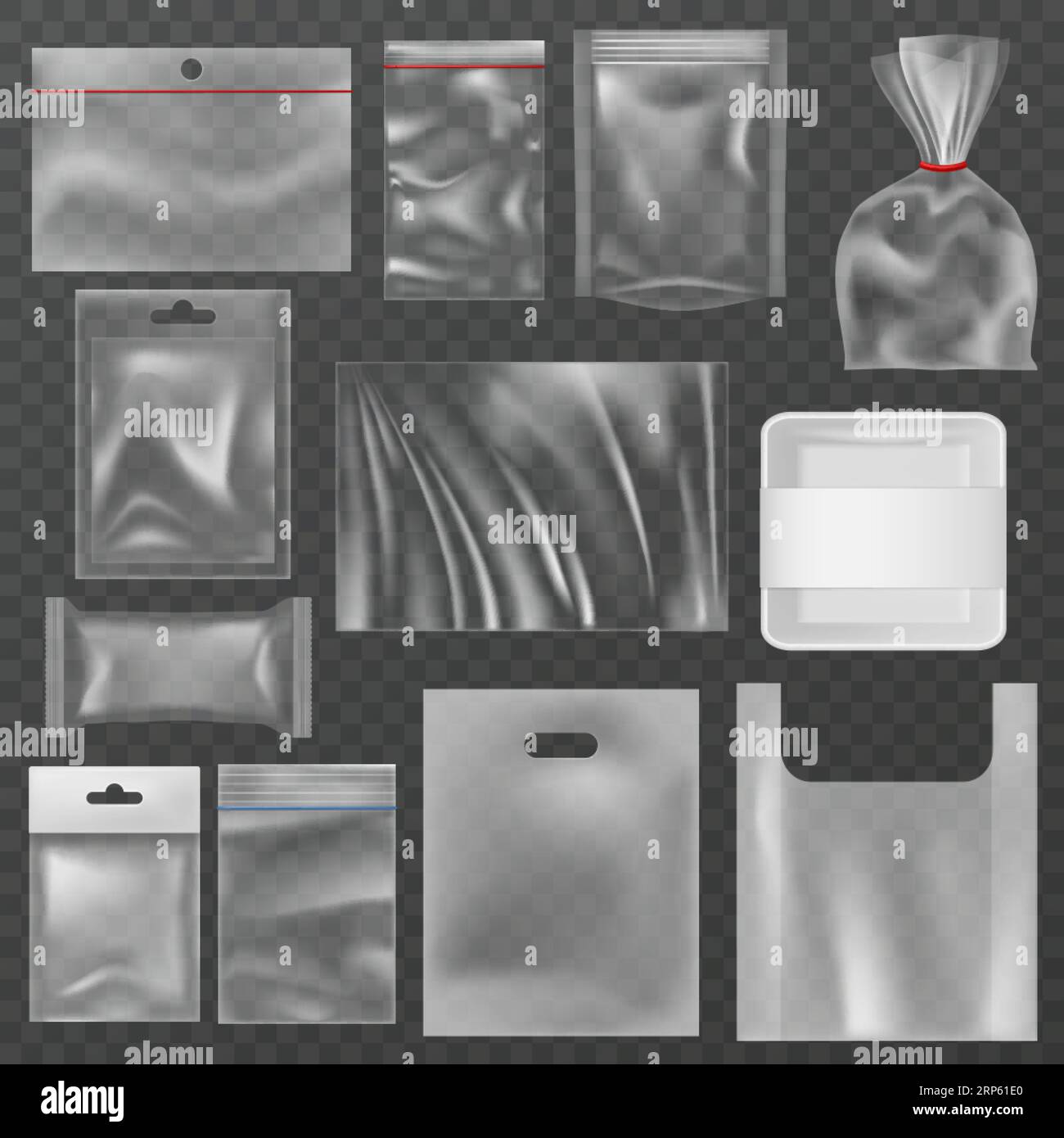 Plastic candy containers Stock Vector Images - Alamy