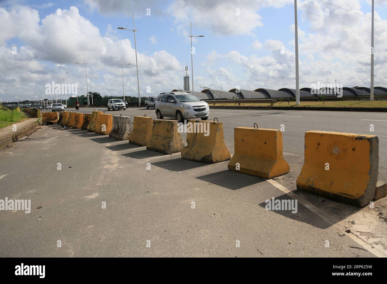 salvador, bahia, brazil - september, 2023: block of traffic counter ...