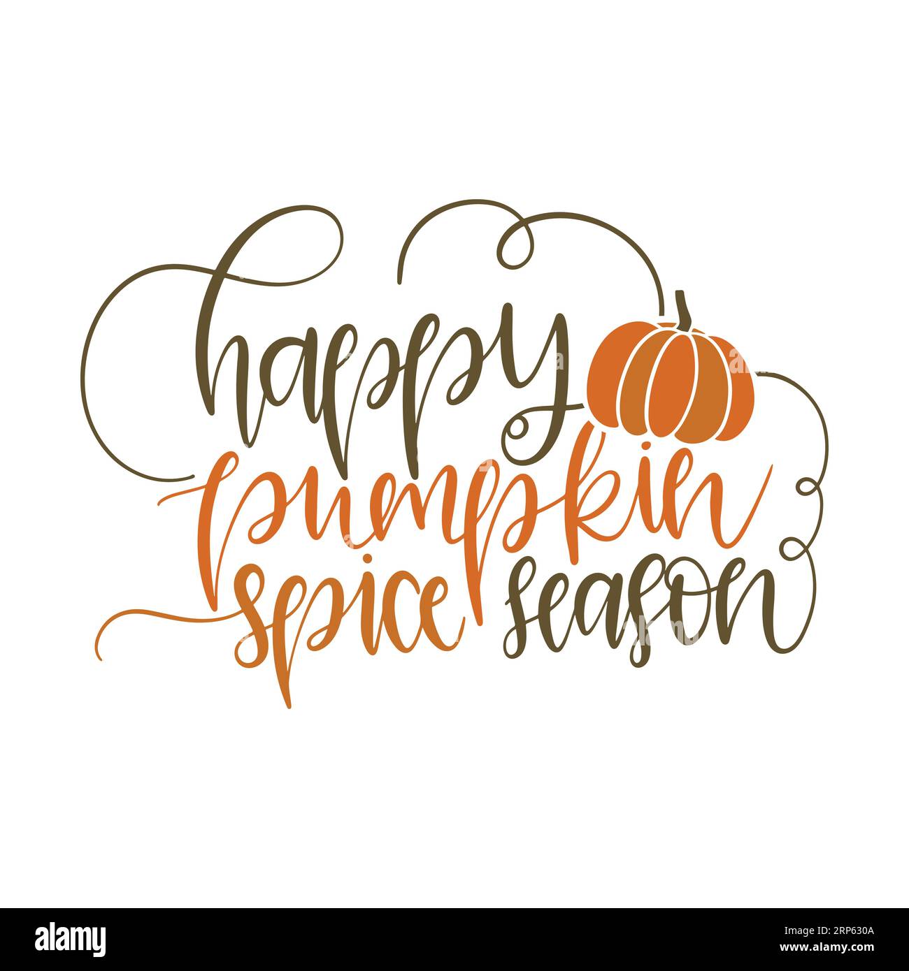 Happy pumpkin spice season ,typography t shirt design, tee print, t ...