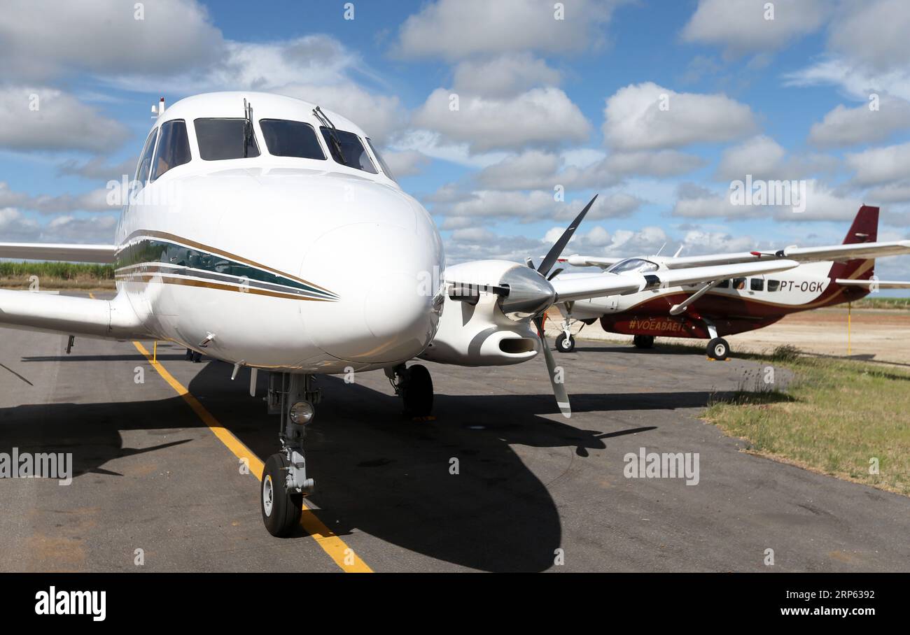 juazeiro, bahia, brazil - april 4, 2023: view of Embraer EMB-110 ...