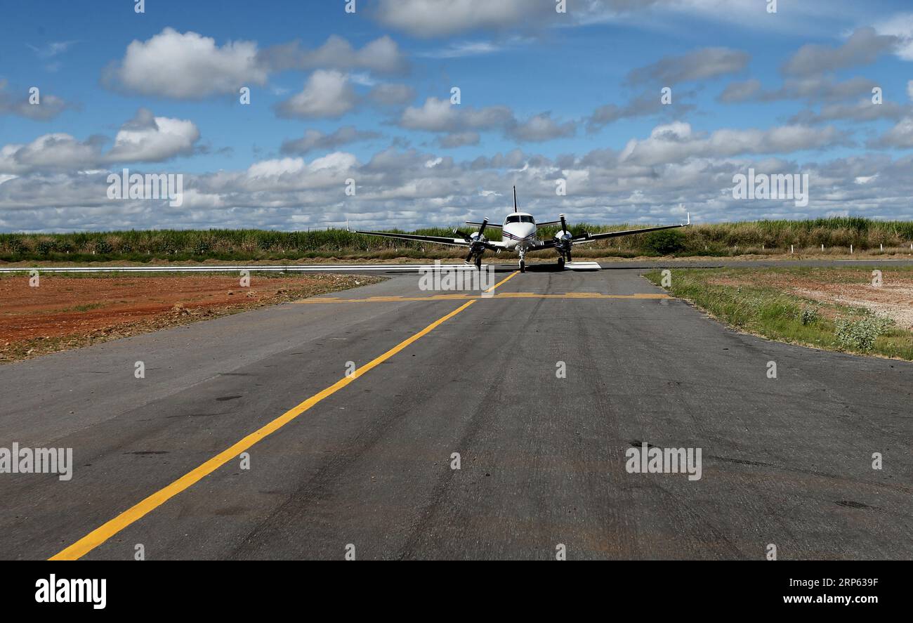 juazeiro, bahia, brazil - april 4, 2023: view of Embraer EMB-110 ...