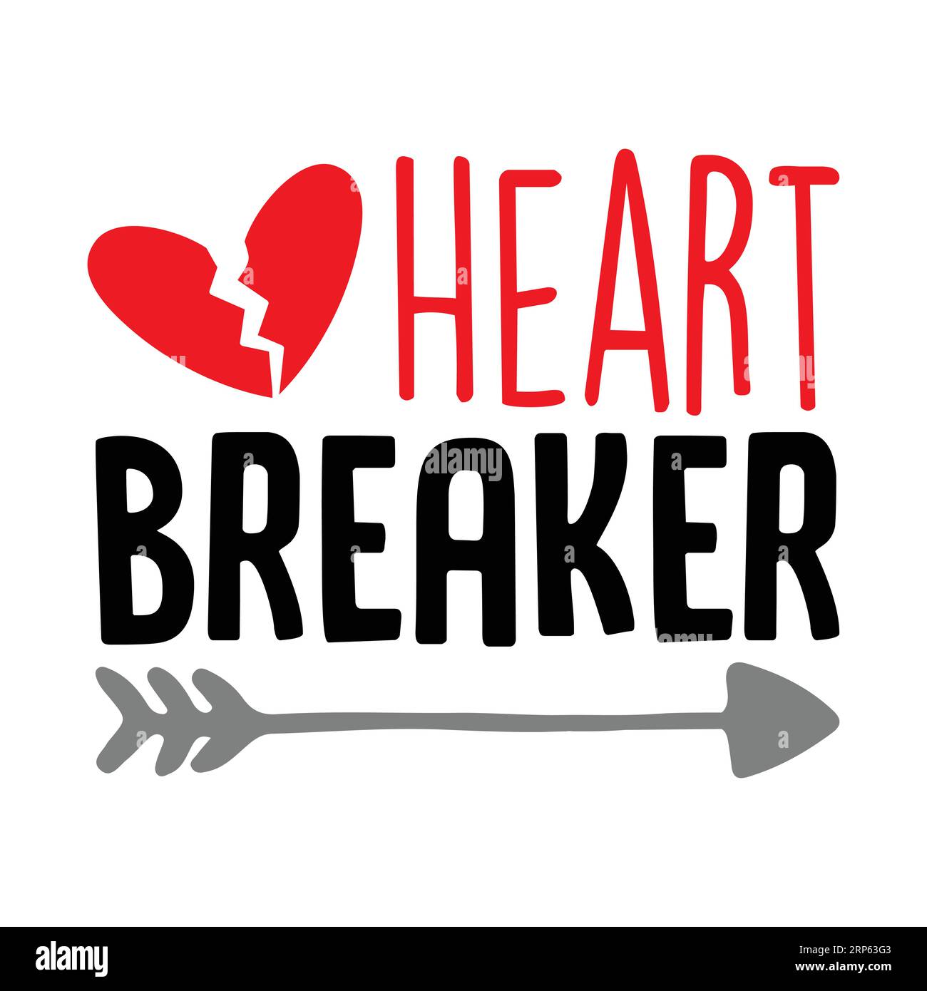 Heart Breaker ,typography t shirt design, tee print, t-shirt design ...
