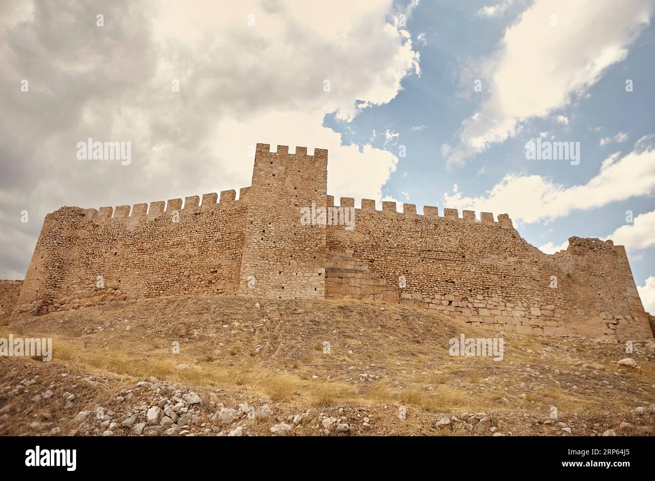 Larissa Castle, Argos, peloponnese greece Stock Photo - Alamy