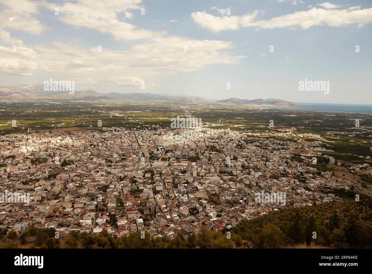 Argos historic town at peloponnese greece Stock Photo - Alamy