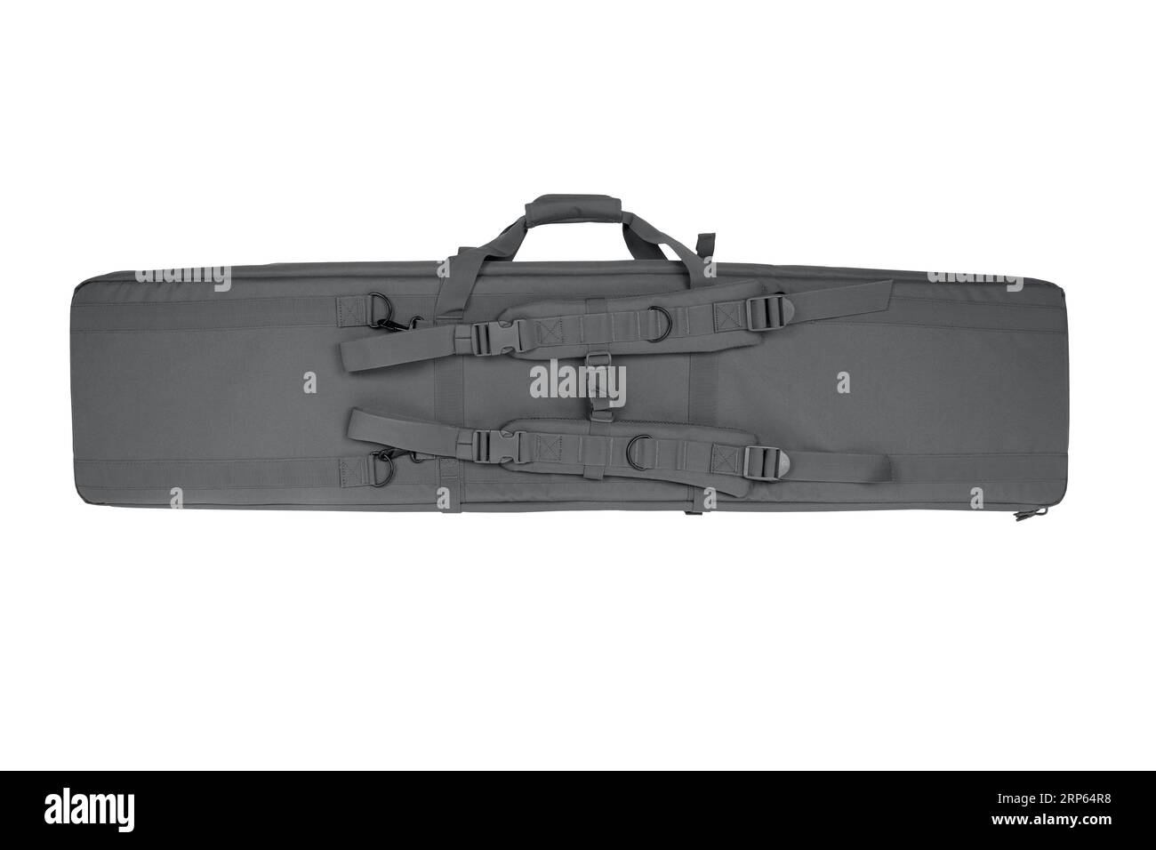 Soft light gray gun case with extra pockets. Bag for storing and ...