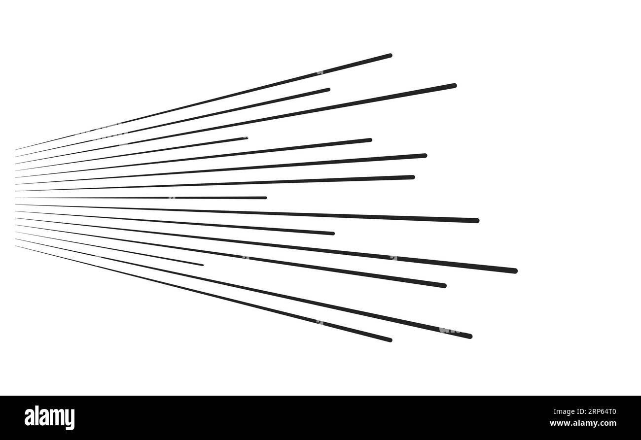 Speed lines coming from left to right background Stock Vector Image ...
