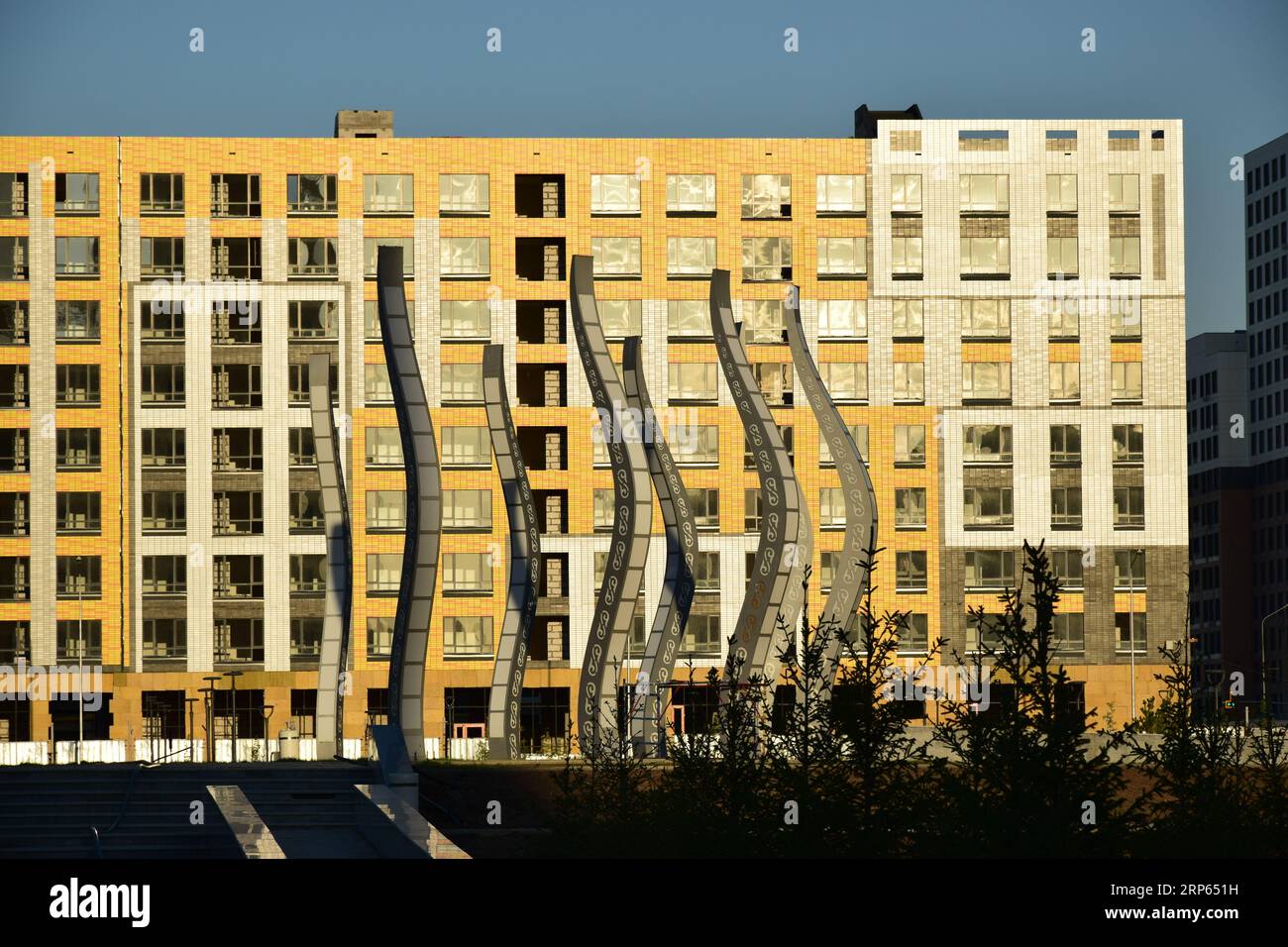 Modern buildings in Astana, capital of Kazakhstan Stock Photo - Alamy