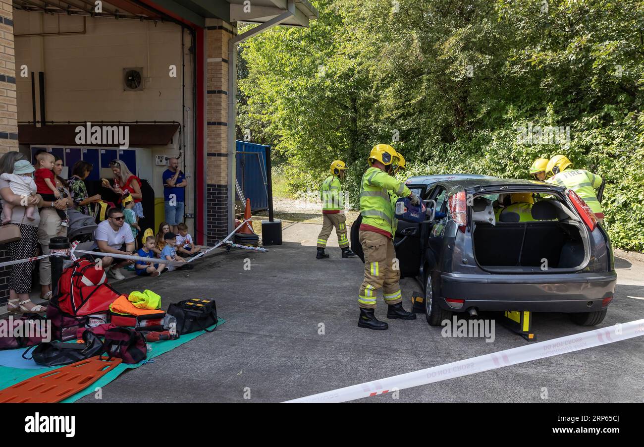 Cheshire fire and rescue service hi-res stock photography and images ...