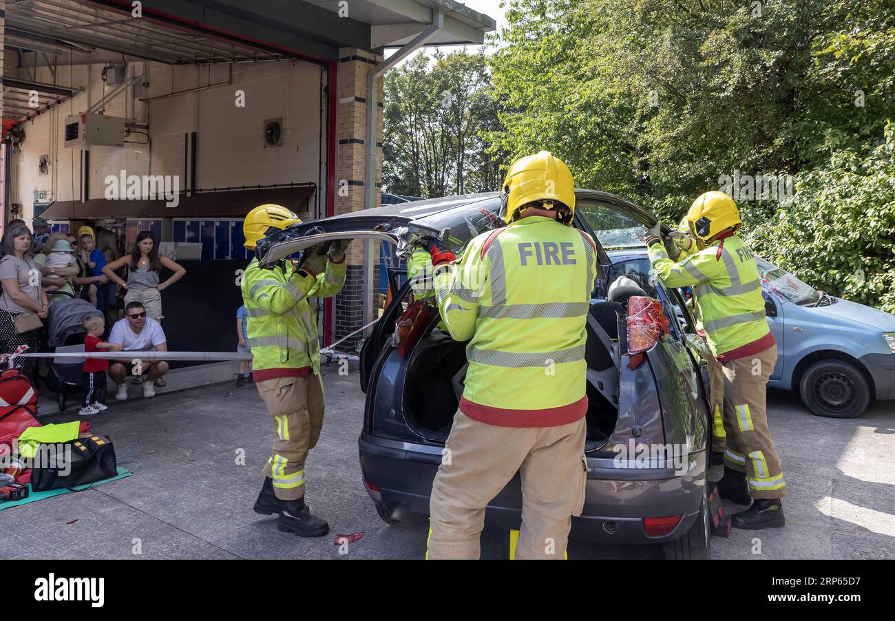 Cheshire fire and rescue service hi-res stock photography and images ...