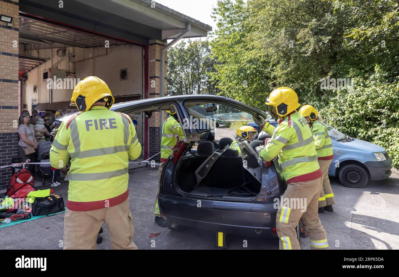 Cheshire fire and rescue service hi-res stock photography and images ...