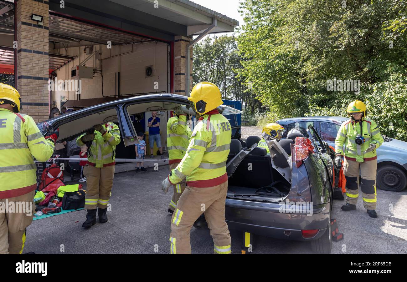 Cheshire fire and rescue service hi-res stock photography and images ...