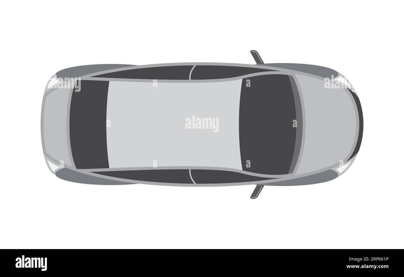 Top view grey color Stock Vector Images - Alamy