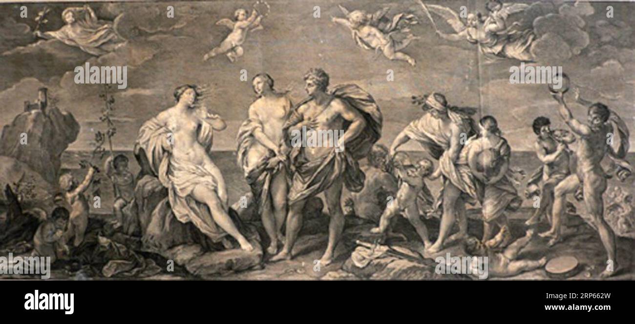 Bacchus And Ariadne Guido Reni