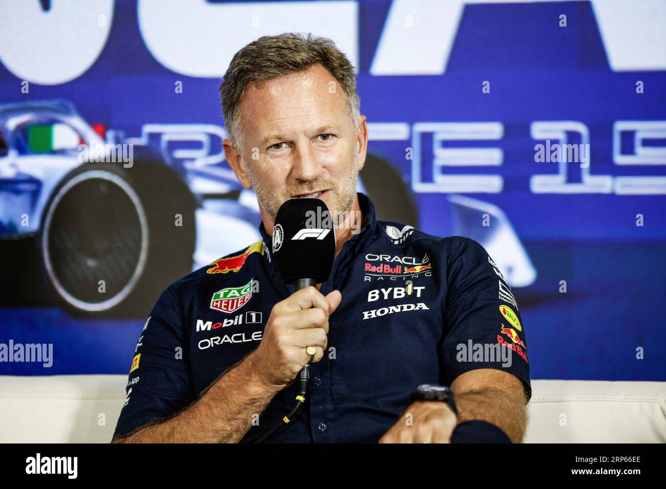 Monza, Italy. 1st Sep, 2023. Christian Horner (GBR, Oracle Red Bull ...