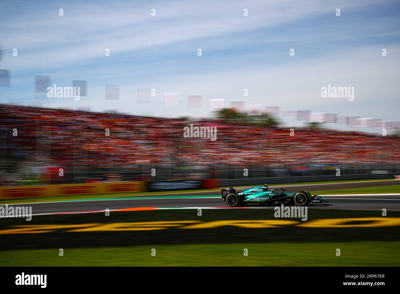 #14 Fernando Alonso, (ESP) Aramco Aston Martin Mercedes during the ...
