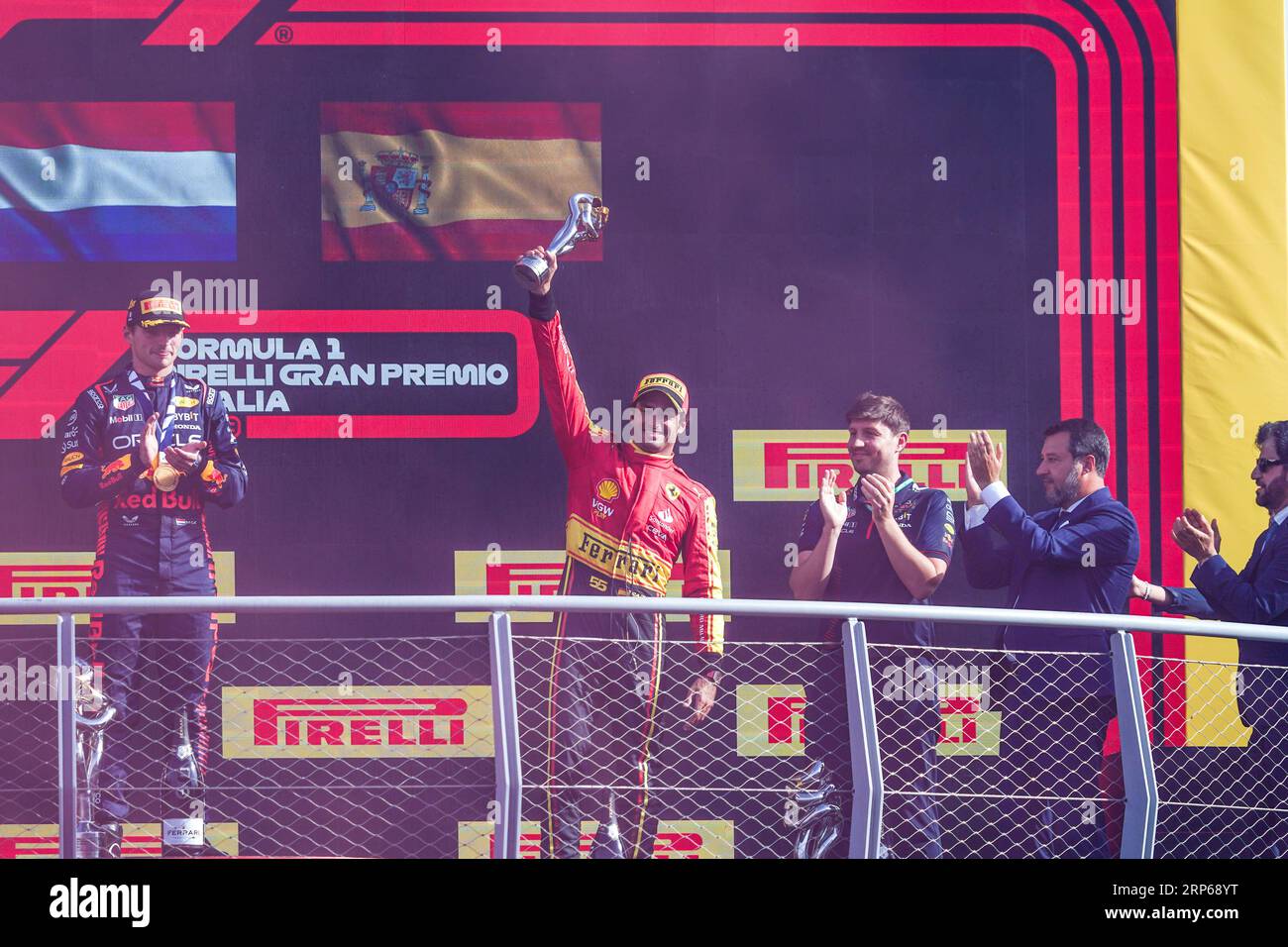 Podium f1 ferrari hi-res stock photography and images - Alamy