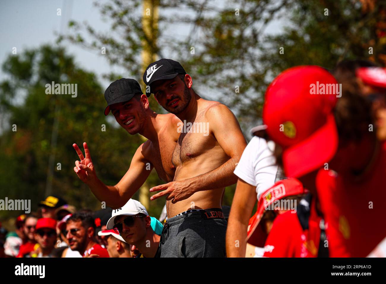 Public/Tifosi/Fan/Grandstand during the Italian GP, Monza 31 August-3 ...
