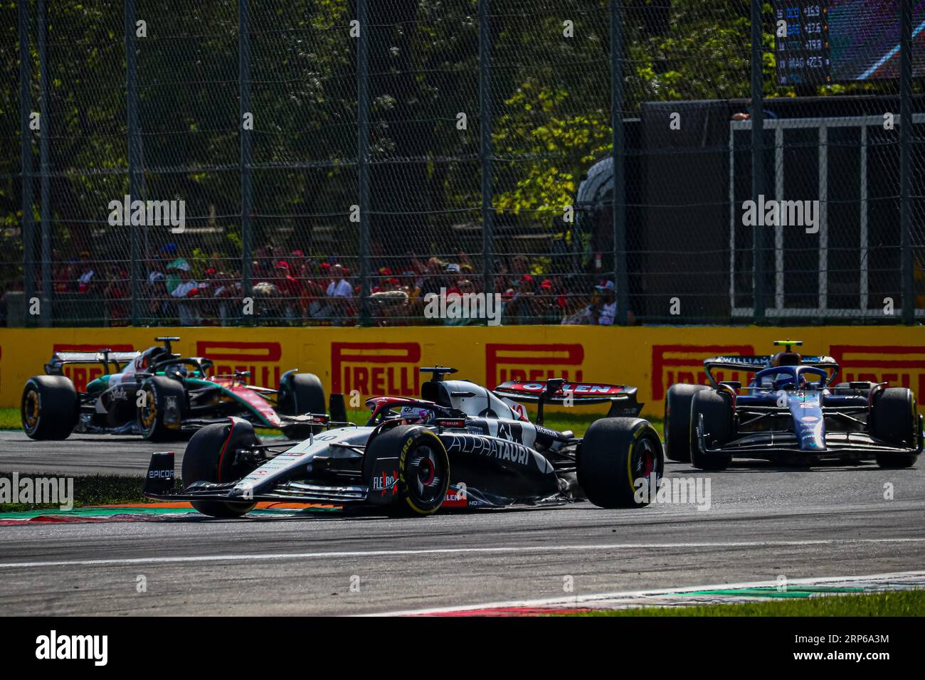 #40 Liam Lawson, (NZL)Alpha Tauri, Honda during the Italian GP, Monza ...