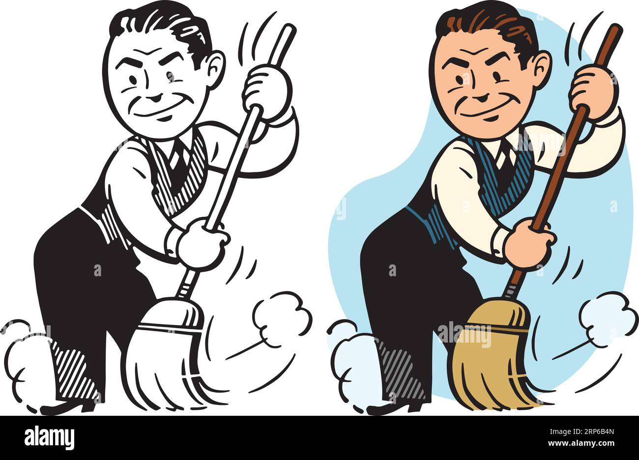 Cartoon man hi-res stock photography and images - Alamy