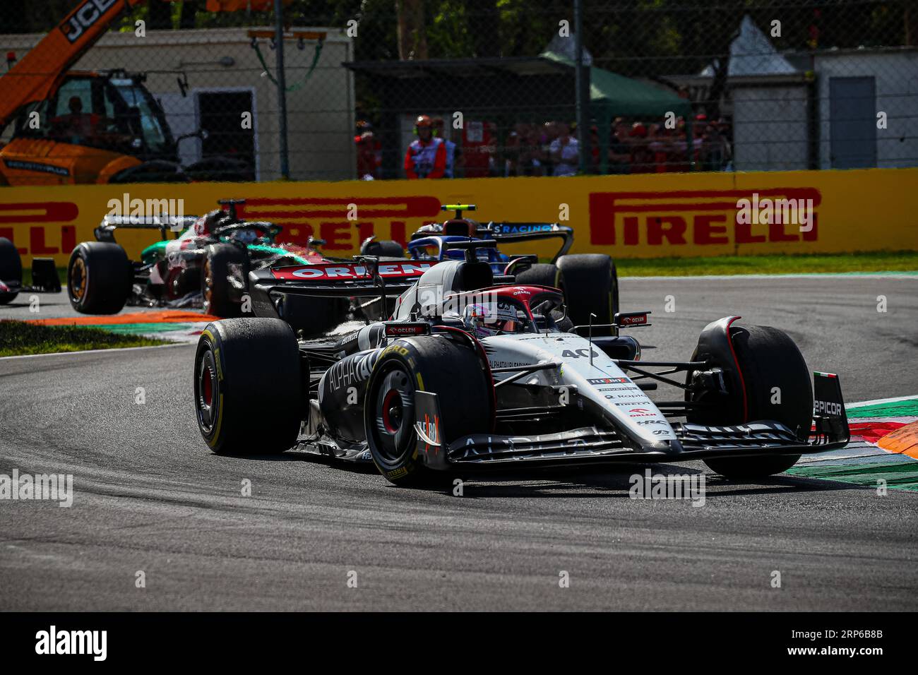 #40 Liam Lawson, (NZL)Alpha Tauri, Honda during the Italian GP, Monza ...