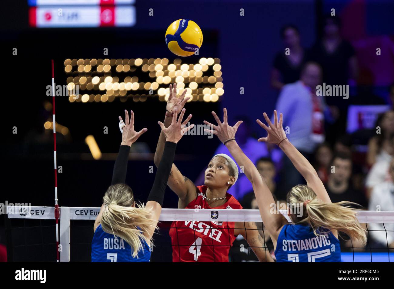 Brussels, Belgium. 03rd Sep, 2023. Turkey's Melissa Teresa Vargas ...