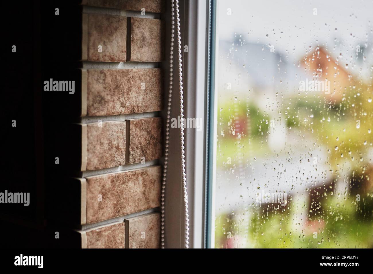 The decor of the window slope, parts of the wall Stock Photo - Alamy