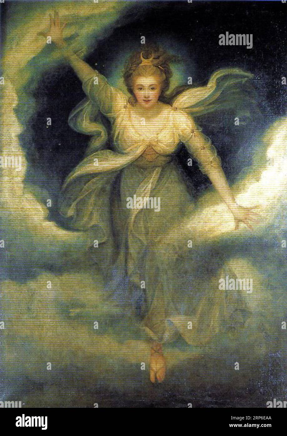 The Duchess of Devonshire as Cynthia from Spenser's 'The Faerie Queene ...