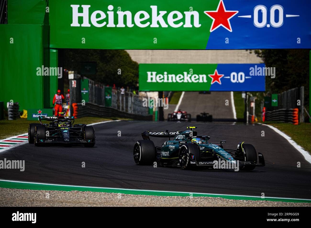 #14 Fernando Alonso, (ESP) Aramco Aston Martin Mercedes during the ...