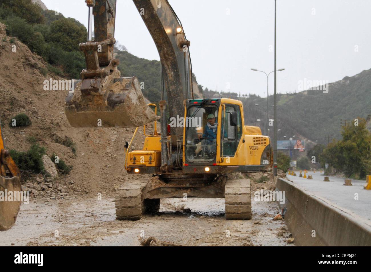 Lebanon batroun landslide hi-res stock photography and images - Alamy
