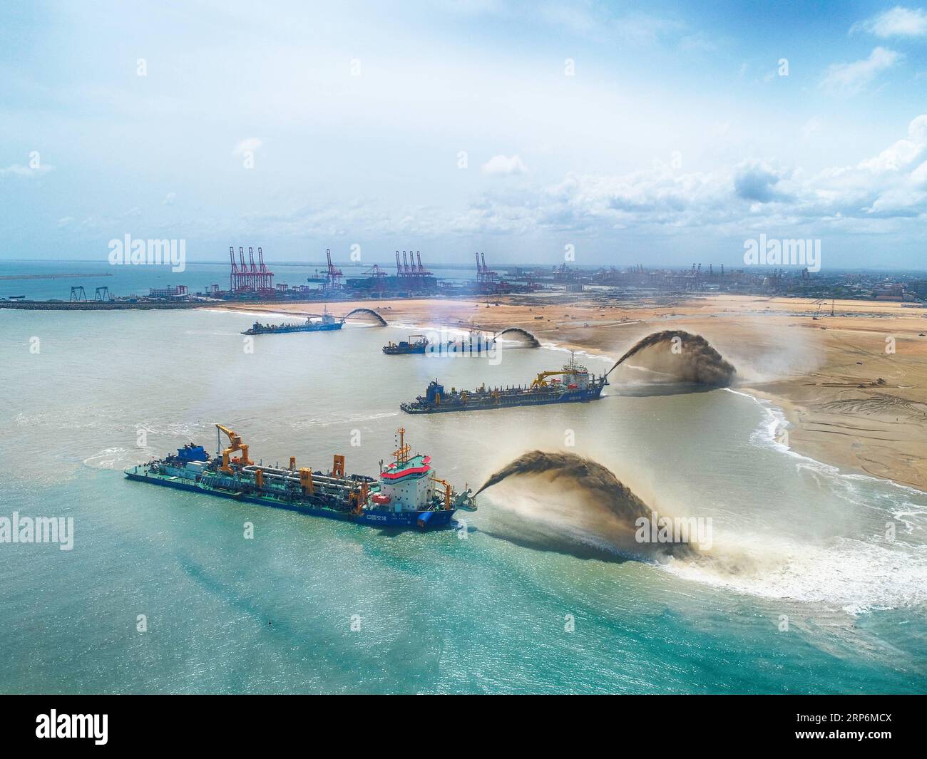 Colombo port city project hi-res stock photography and images - Alamy