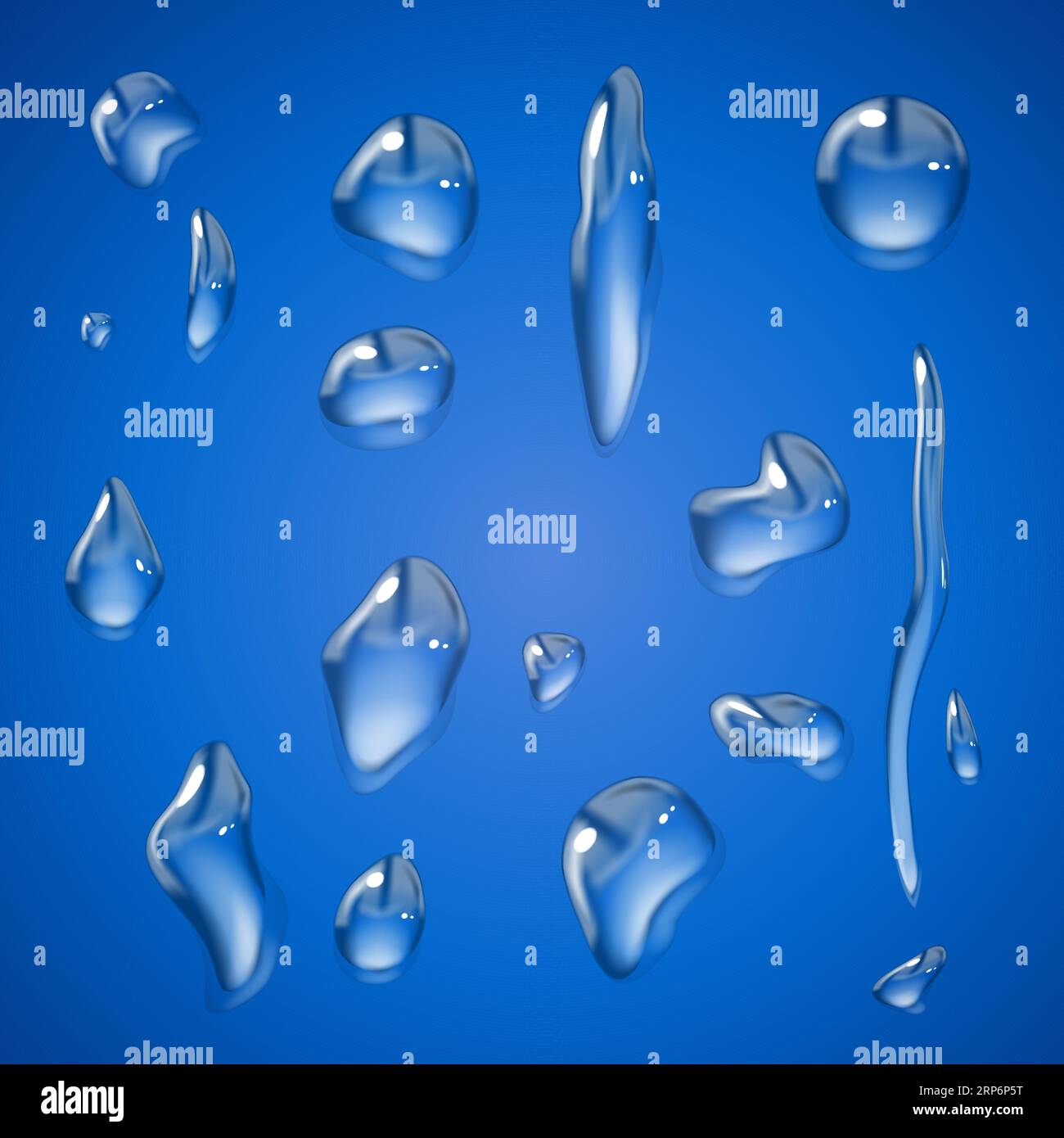 Realistic water drop, liquid, condensation vector illustration on isolated background Stock ...