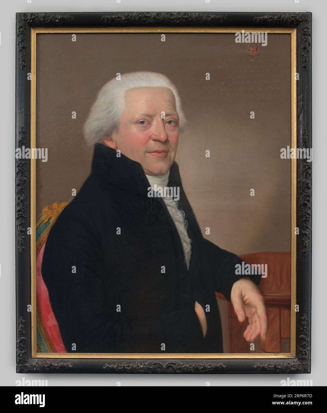 Portrait of Johan Frederik Willem baron van Spaen (1746-1827) between ...