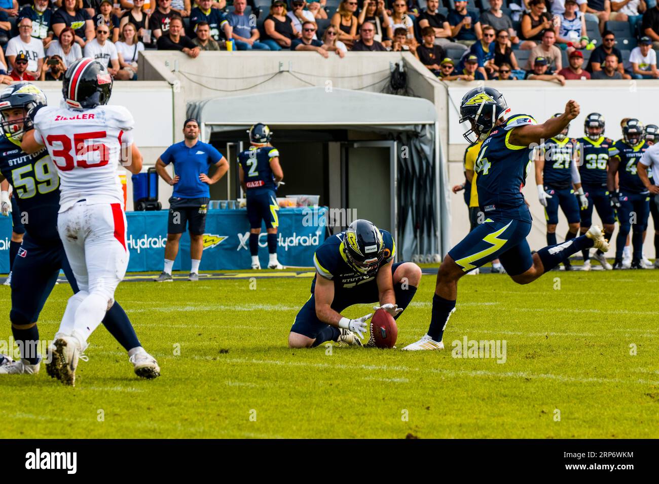 Stuttgart, Germany. 03rd Sep, 2023. European League of Football, ELF ...