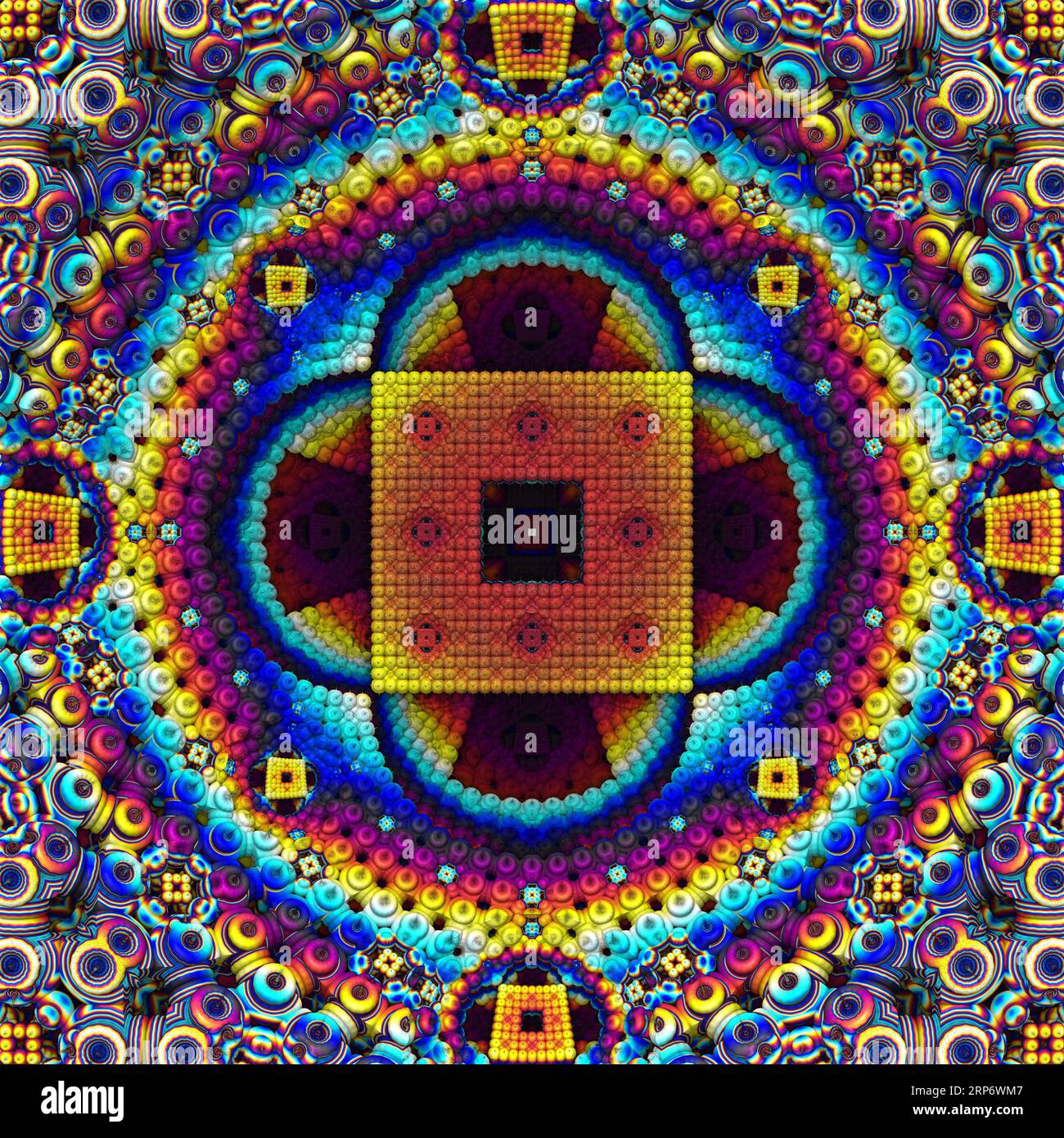 Trippy pattern hi-res stock photography and images - Alamy