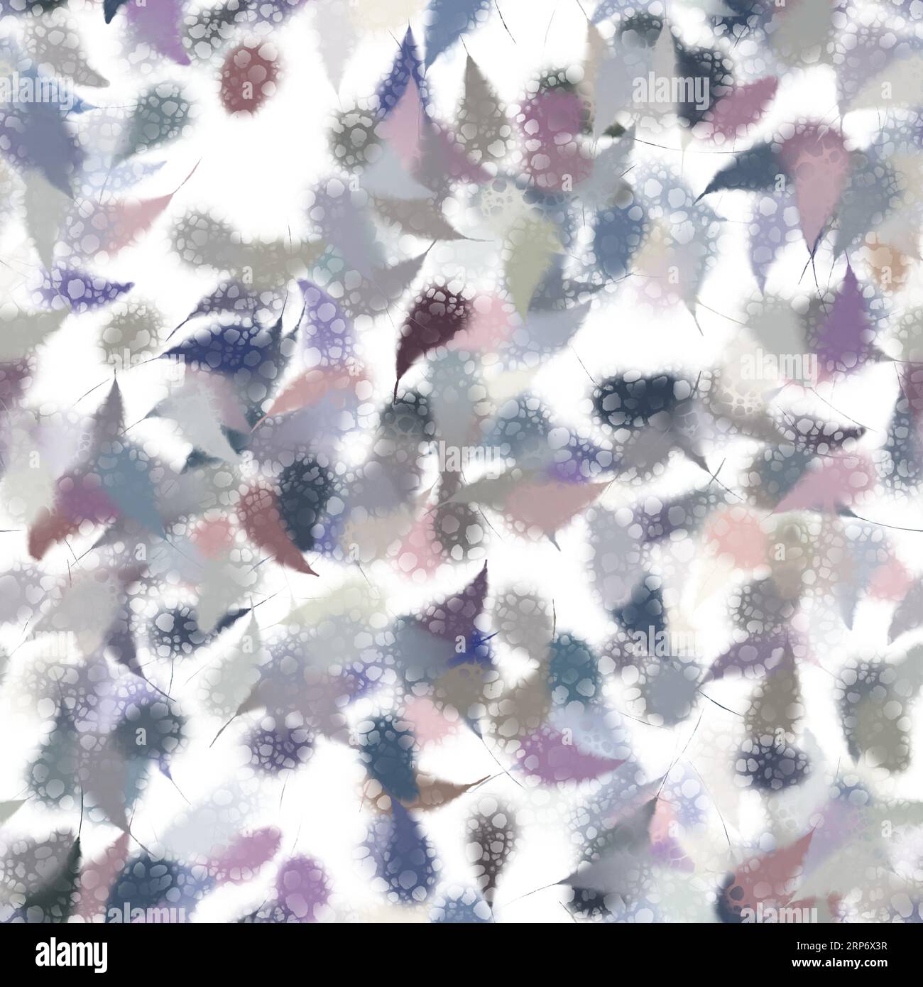 Big textured random brush strokes with thin tails and bubble texture ...