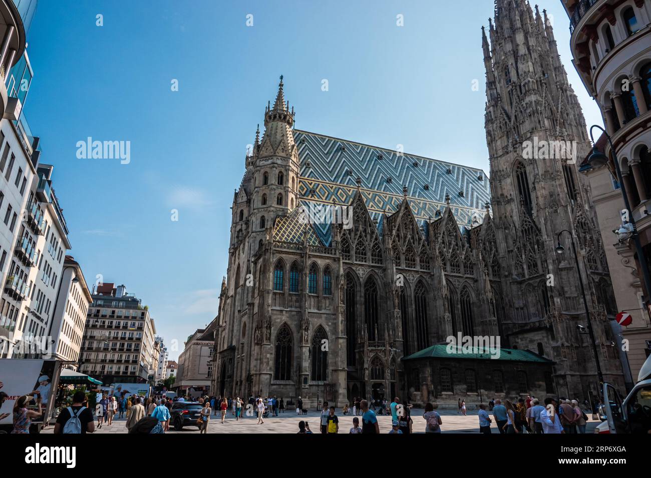 Image of St. Stephen's Cathedral in Vienna Stock Photo - Alamy