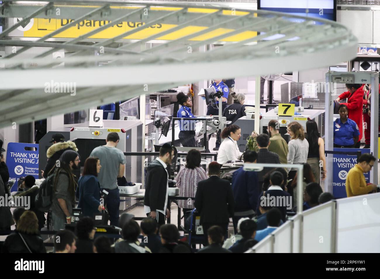 Airport security checkpoint mexico hi-res stock photography and images ...