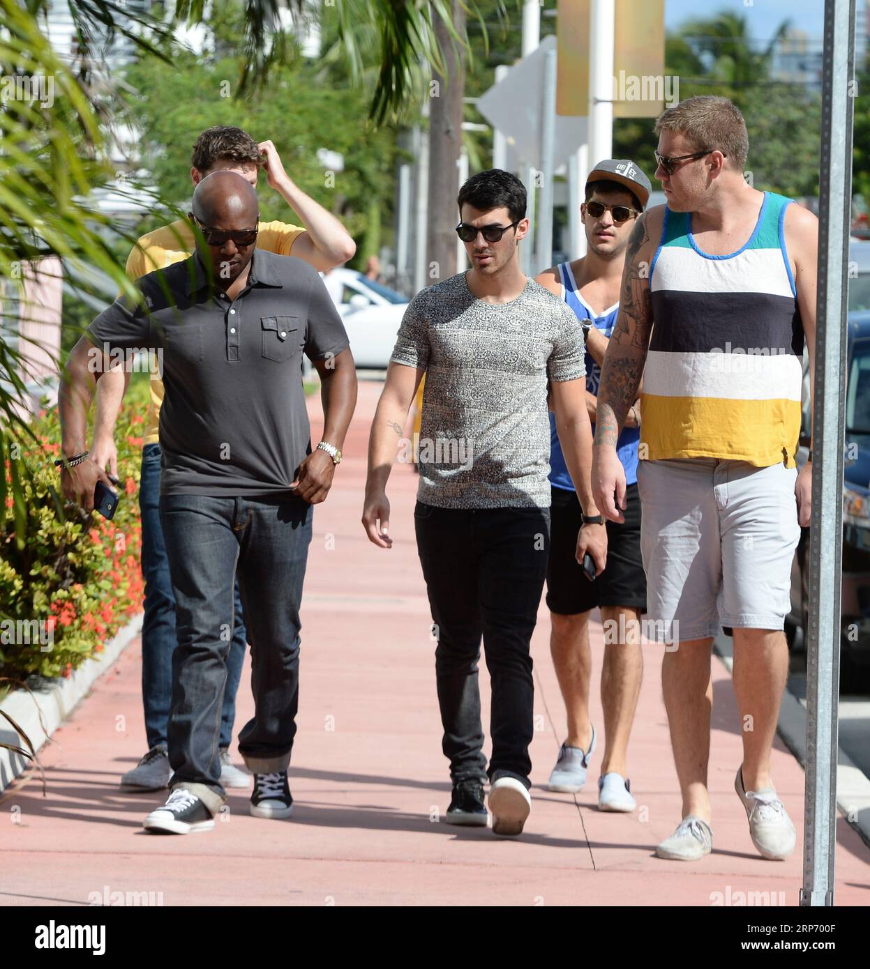 MIAMI BEACH, FL - OCTOBER 31: (EXCLUSIVE COVERAGE) Singer Joe Jonas ...
