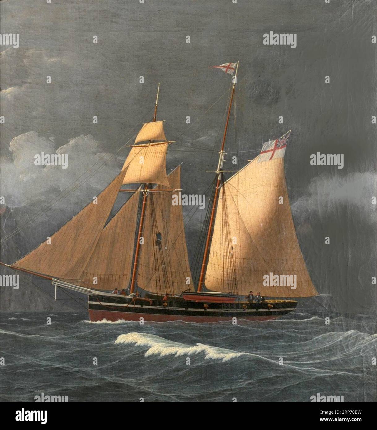 Two masted schooner hi-res stock photography and images - Alamy